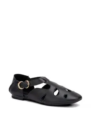 FRAU Cut-out Sandals - Black