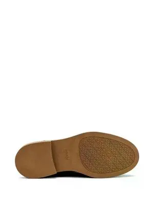 FRAU Distressed Suede Loafers