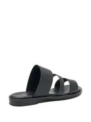 FRAU Triple-strap Leather Sandals