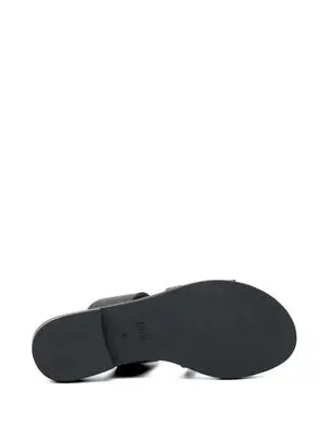 FRAU Triple-strap Leather Sandals