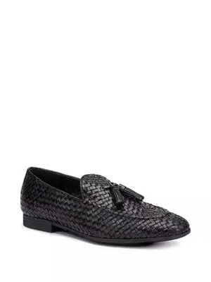 FRAU Woven Tassel Loafers