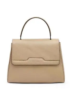 FRAU Debossed-logo Tote Bag - Neutrals