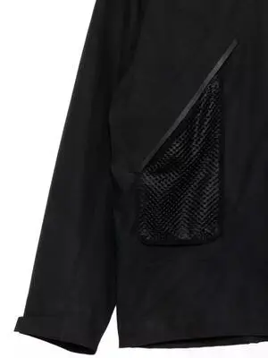GOLDWIN Logo-embroidered Panelled Jacket