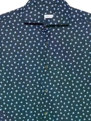 ORIAN Floral-print Long-sleeve Shirt