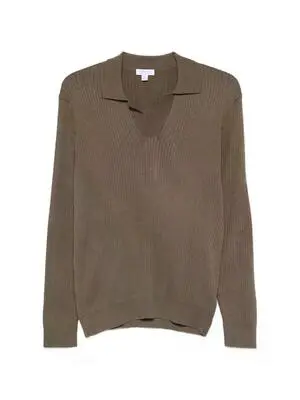 Sunspel Cuff Polos For Men