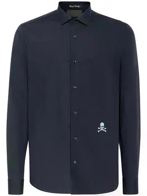 Philipp Plein Spread Collar Shirts For Men