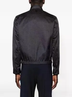Canali Long-sleeved Zip Jacket - Blue
