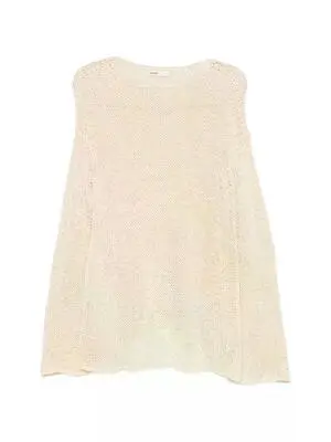 Khaite Davet Open-knit Top - Brown