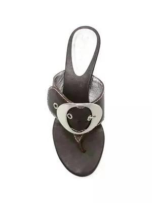 Jeffrey Campbell Solani Buckle-detail Sandals - Brown