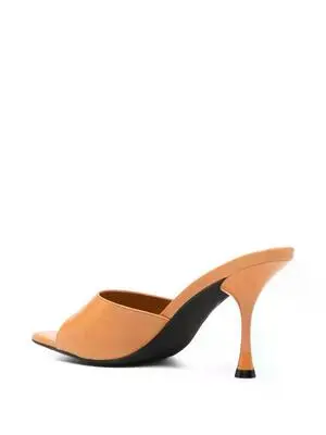 Jeffrey Campbell Agent Leather Sandals - Brown