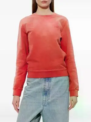 MAISON MARGIELA Logo-embroidered Cotton Sweatshirt