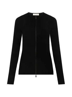 Fear Of God Logo-embroidered Cardigan - Black