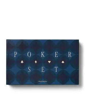 PRINTWORKS Art Of Poker Diamonds Set - Blue