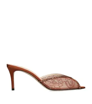 Andrea Wazen Embellished Mules Clogs For Women