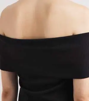 Paige Off-the-shoulder Rosarita Top