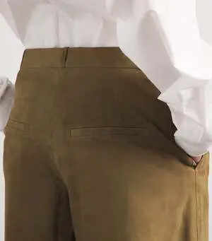 ARMA Lamb Suede Tailored Shorts