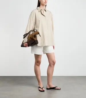 ANINE BING Denim Kat Shorts