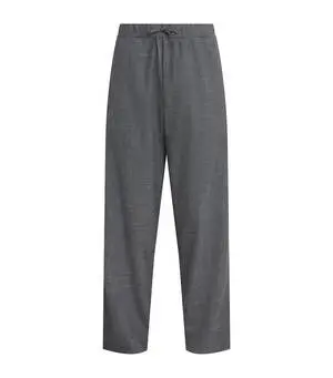 Officine Générale Organic Cotton Drawstring Trousers
