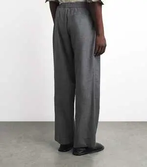 Officine Générale Organic Cotton Drawstring Trousers