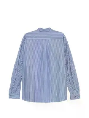 Sacai Stripe-print Poplin Shirt