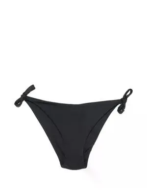 TWINSET Heart-plaque Side-tie Bikini Bottoms - Black