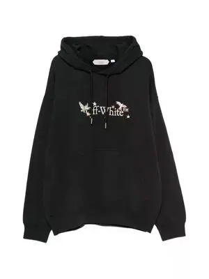 Off-White Logo Print Hoodie