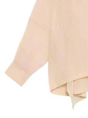 XACUS Sheer Drop-shoulder Shirt