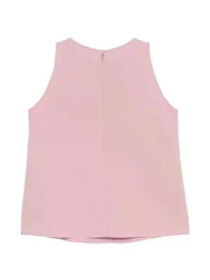 XACUS Sleeveless Top With Zip Back