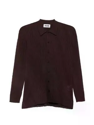 MAGLIANO Capricorn Cable-knit Button-down Shirt