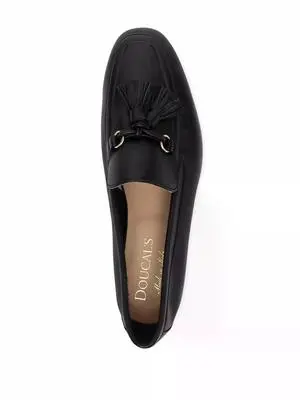 DOUCAL'S Horsebit Leather Loafers