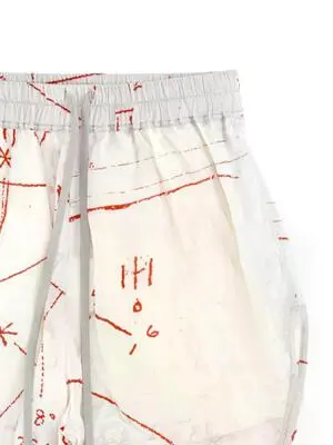 Rick Owens Graphic-print Drawstring Boxers