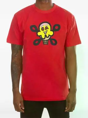 ICECREAM Graphic-print Short-sleeve T-shirt - Red