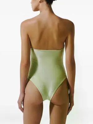 BAOBAB Ring-detail Cutout One-piece Swimsuit - Green