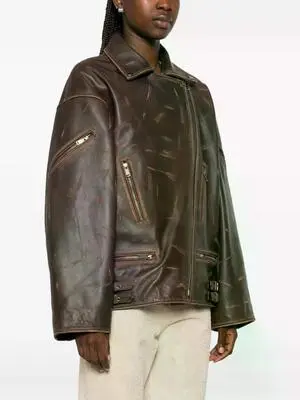 DUCIE Samantha Distressed Jacket