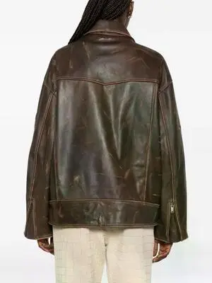 DUCIE Samantha Distressed Jacket