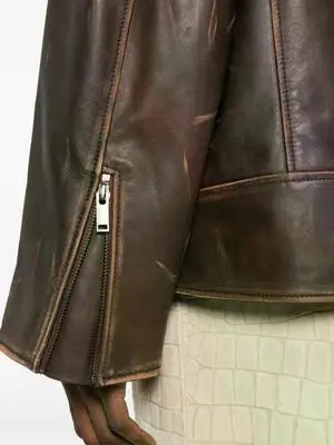 DUCIE Samantha Distressed Jacket
