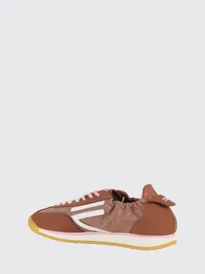 PURAAI Vegan Leather And Fabric Sneakers - Brown