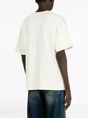 DIESEL® Embroidered-patch T-shirt