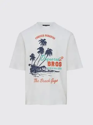 Dsquared2 Cotton T-shirt With Logo - White