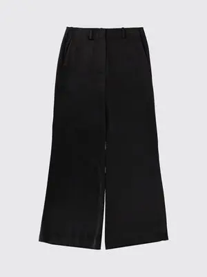 Theory Tailored Wide-leg Trousers - Black