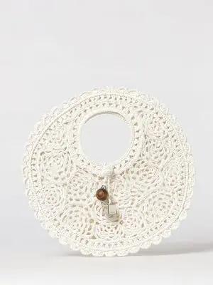 Jacquemus Crochet Handbag - White