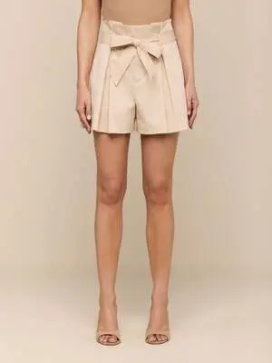 L'Agence Damira Poplin Short - Biscuit