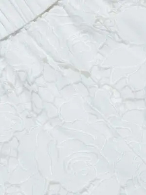 L'Agence Laina Eyelet Short - Ivory
