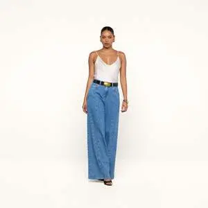 L'AGENCE Niles Wide-leg Jean