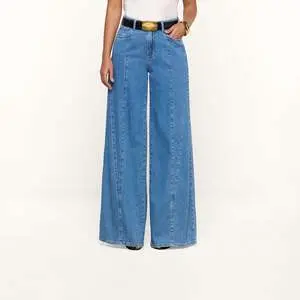 L'AGENCE Niles Wide-leg Jean