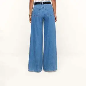 L'AGENCE Niles Wide-leg Jean