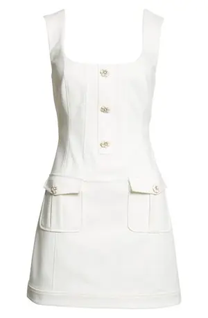 Ramy Brook Azalea Cotton Blend Minidress - Ivory