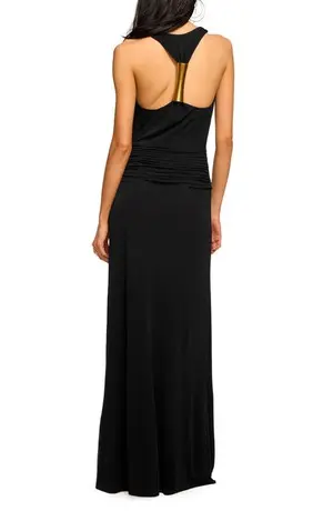Ramy Brook Mariah Shirred Racerback Gown
