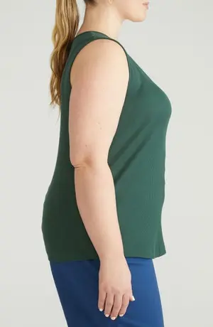 Universal Standard Ribbed Scoop Neck Tank