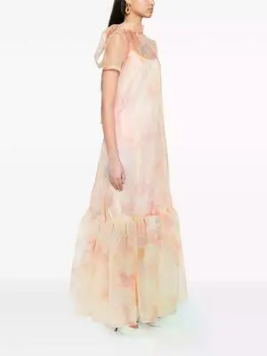 Staud Calluna Floral-print Maxi Dress